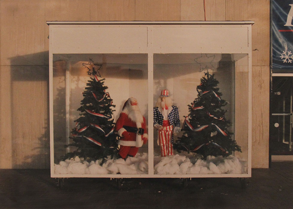Santa Claus and Uncle Sam, Festival of Lights, Niagara Falls | CLAMP